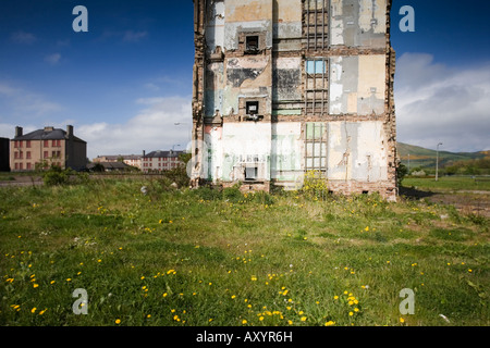State of Estates, welcome to Niddrie Stock Photo - Alamy