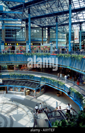 South Africa - Johannesburg. Interior of the Carlton Centre shopping ...