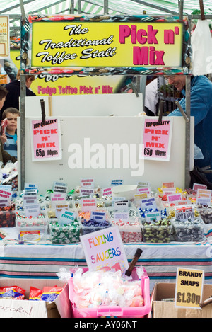 Pick n Mix Sweets, Pick and Mix confectionery stall, boiled, fizzy ...
