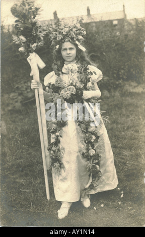 MAY DAY GARLANDS Stock Photo - Alamy