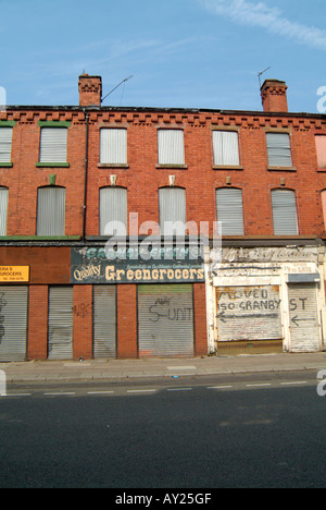 Business and retail property on Granby Street Toxteth Liverpool 8 ...