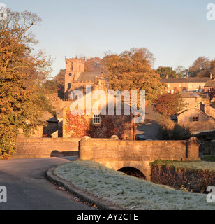 Beautiful Downham Village in Lancashire Stock Photo - Alamy