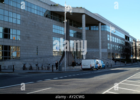 The Civic Offices of Dublin City Council. Wood Quay. Ireland Stock ...