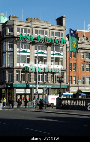 Irish Nationwide Building Society O Connell Street Dublin Ireland Stock ...