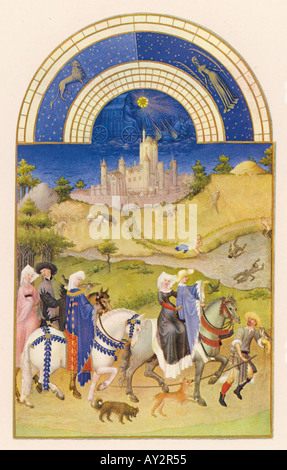 HAWKING, MEDIEVAL FRAN Stock Photo - Alamy