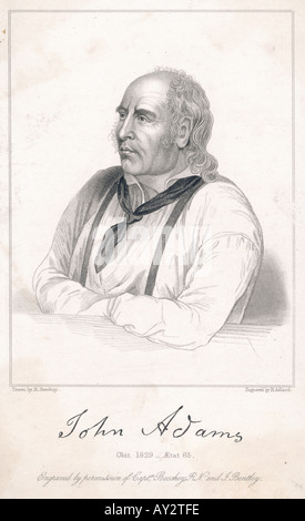 JOHN ADAMS one of the mutineers who fled to and settled on Pitcairn ...