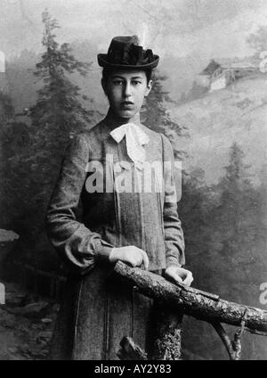 mathilde freud, sigmund freud daughter, 1908 Stock Photo - Alamy