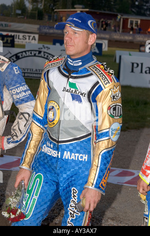 Speedway driver Tony Rickardsson Stock Photo - Alamy