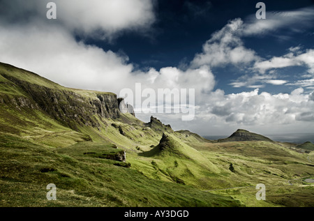 Quiraing range Isle of Skye Stock Photo - Alamy