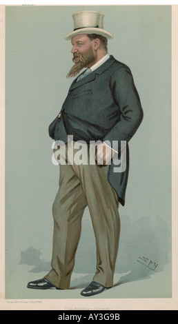 Lionel Walter Rothschild (1868-1937), 2nd Baron Rothschild, rides in ...