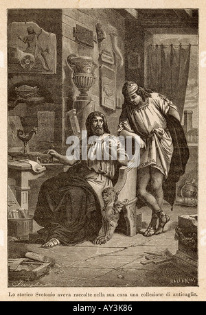 GAIUS SUETONIUS TRANQUILLUS Roman historian and biographer Date: circa ...
