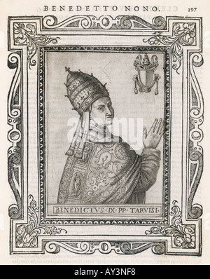 POPE BENEDICTUS IX Stock Photo - Alamy
