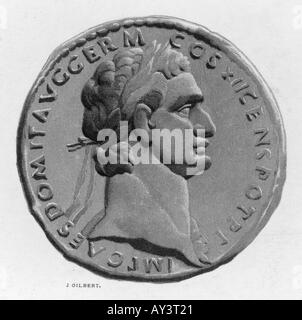 Domitian Titus Flavius Domitianus, 51 - 96AD. Roman Emperor, last of ...
