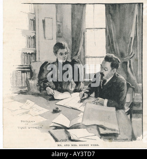 SIDNEY & BEATRICE WEBB Stock Photo - Alamy