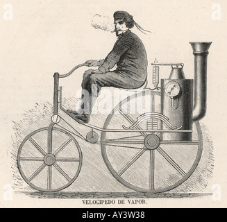Steam Powered Motorbike Stock Photo - Alamy