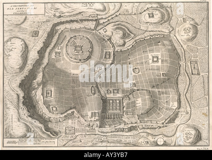 JERUSALEM/PLAN 1C AD Stock Photo - Alamy