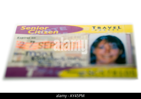 Senior Citizen bus pass free travel card from tewkesbury Borough ...