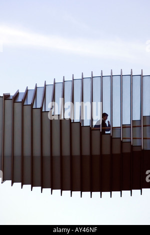 Pedestrian footbridge between buildings Royal Opera House Covent Garden ...