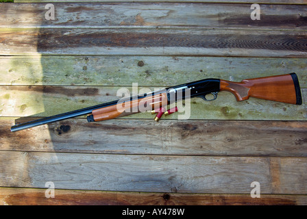 12 gauge left handed autoloading semi automatic shotgun Stock Photo - Alamy