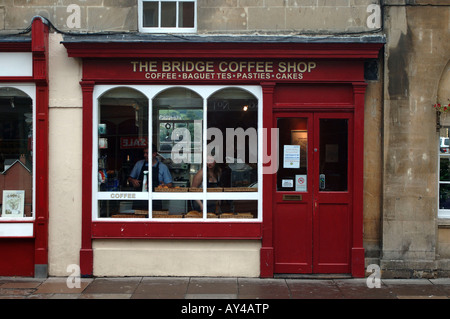The Bridge Coffee shop, Pulteney Bridge, Bath cream tea menu board ...