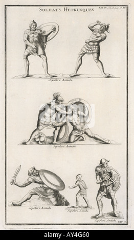 Etruscan Soldiers Stock Photo: 18425930 - Alamy