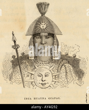 WAYNA QHAPAQ (or Huayna Ccapac) (original name Tito Cusi Hualpa) INCA ...