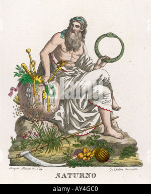 Kronos - Saturn Stock Photo - Alamy