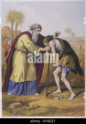 The return of the prodigal son Stock Photo - Alamy