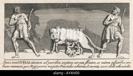 Romulus and Remus Stock Photo - Alamy