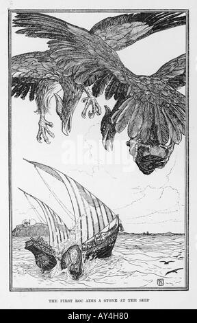 Sinbad and The Roc Stock Photo - Alamy