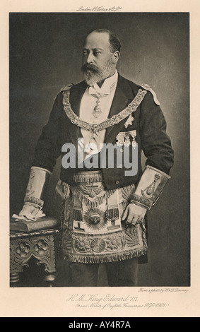 EDWARD VII, MASON Stock Photo - Alamy