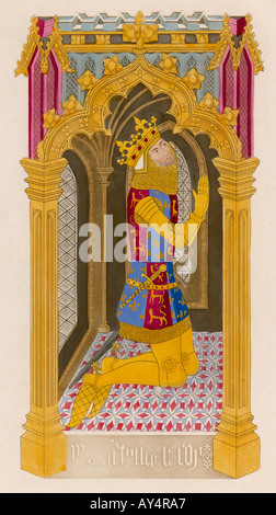 Edward III, 1312 – 1377. King of England Stock Photo - Alamy