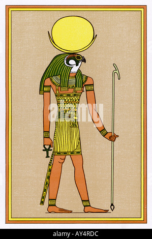 Religion Egypt Khonsu Stock Photo - Alamy