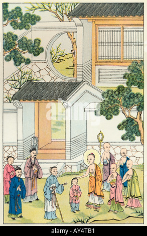 BUDDHA HEALS A CHILD Siddhartha Gautama, known as the Buddha, restores ...