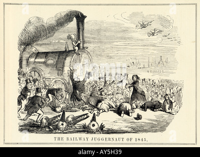 THE RAILWAY JUGGERNAUT OF 1845 Anyone who has any savings, offers them ...