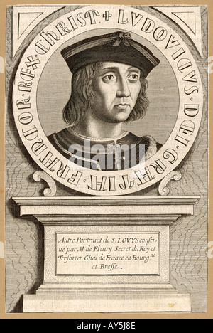 King Louis IX of France (Saint Louis) under discipline and feeding the ...