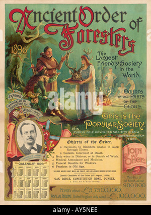 Order Of Foresters Stock Photo - Alamy