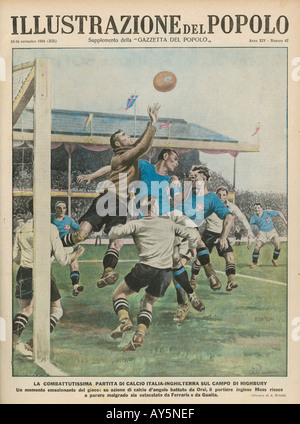 ENGLAND V ITALY 1934 Stock Photo - Alamy