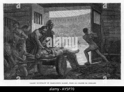 Galen And Gladiators Stock Photo - Alamy
