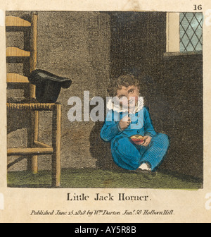 LITTLE JACK HORNER 1818 Stock Photo - Alamy