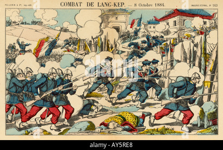 FRENCH IN VIETNAM 1884 Stock Photo - Alamy