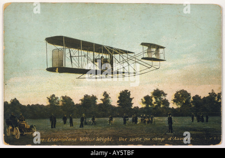 Wilbur Wright Flight Demonstration, 1908 Stock Photo - Alamy