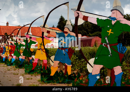 FRANCE AZINCOURT OR AGINCOURT IN ENGLISH WHERE HENRY THE FIFTH DEFEATED ...