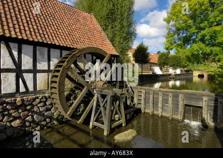 Water mill 1843 Den Gamle By Aarhus Denmark Stock Photo - Alamy