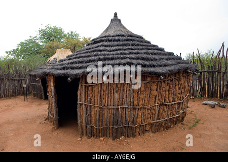 Namibian rural homestead in Tsumeb Cultural Village open air museum in ...