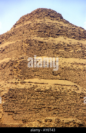 Pyramid Field at Sakkara Saqqara Saqqarah Cairo Arabic Arab Republic of ...