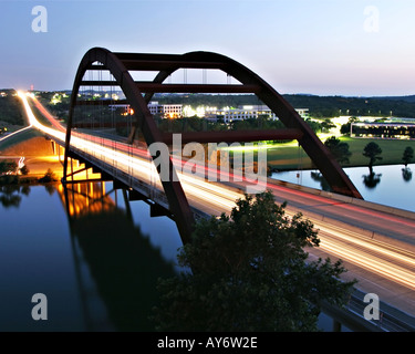 The Pennybacker Bridge Stock Photo - Alamy