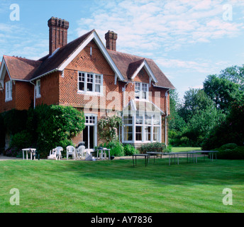large detached family house wiltshire england britain uk Stock Photo ...