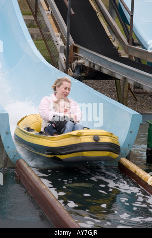 The Wave Breaker Ride At Pleasurewood Hills Theme Park Stock Photo - Alamy