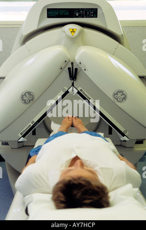 Nuclear medicine. Medical equipment in the hospital. Body examination ...